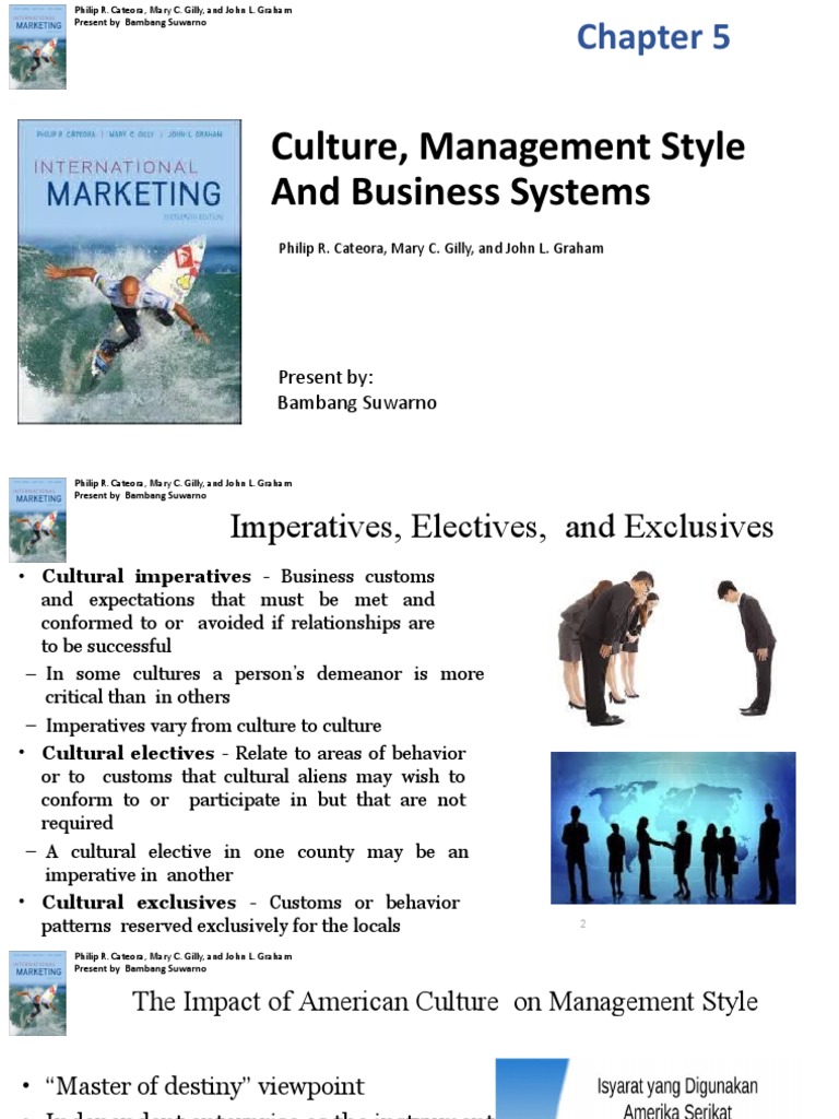 Chpter 5 - Culture Management Stype and Business Systems | PDF