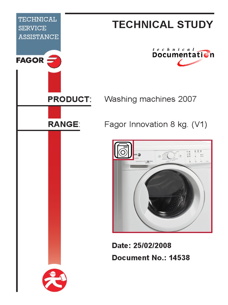 FAGOR Innovation 8kg | PDF | Washing Machine | Electric Motor