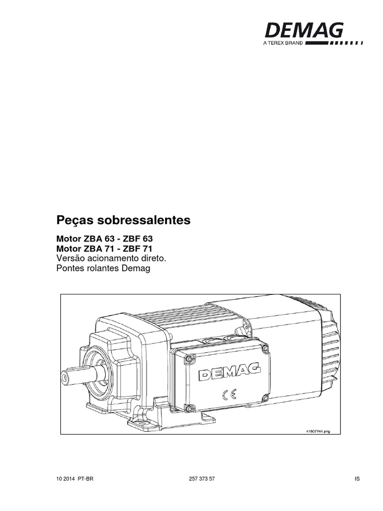 MOTOR Demag ZBA 63-71 | PDF