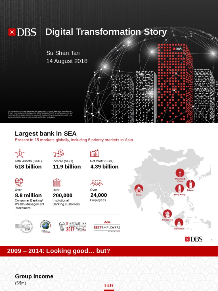 DBS Digital Transformation Story | PDF | Cloud Computing | Banks