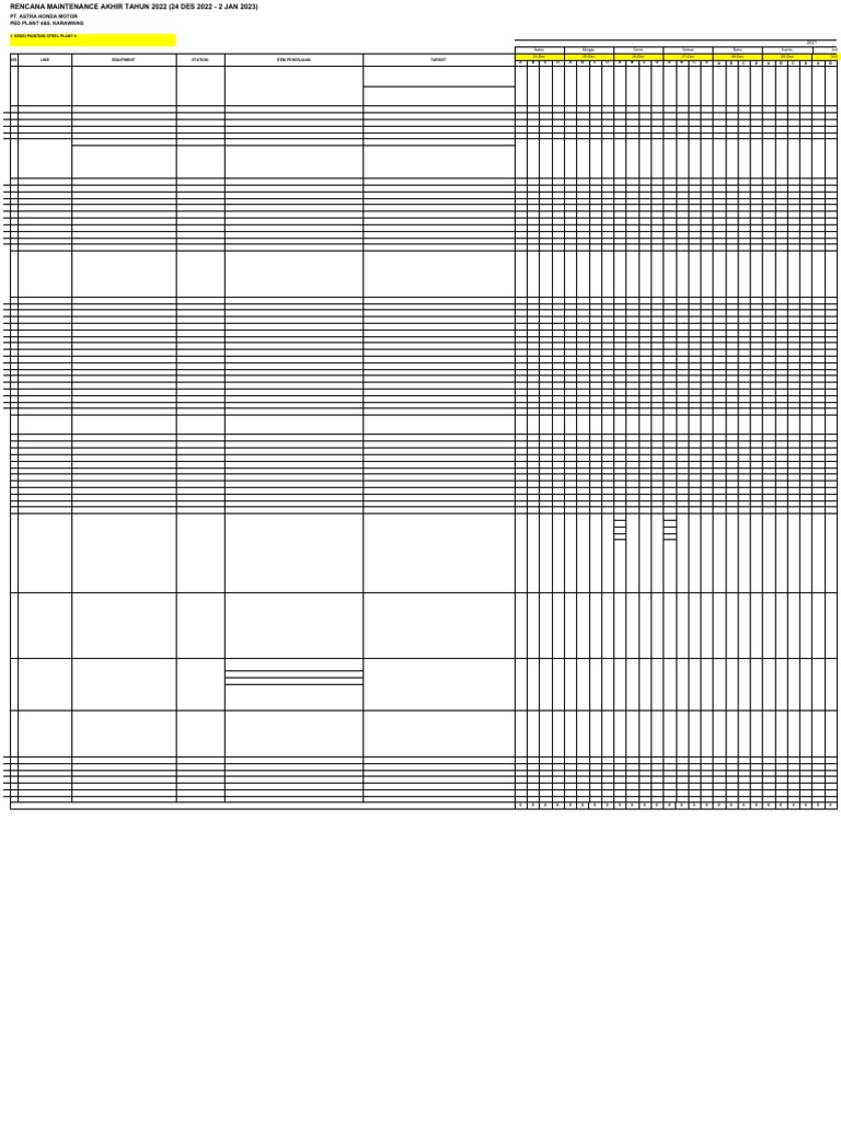 Form MTC Akhir Tahun 2022 | PDF | Honda