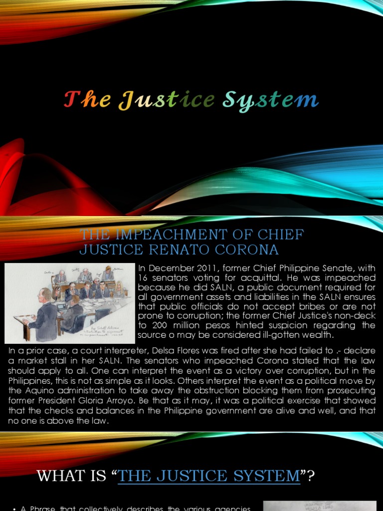 The Justice System | PDF