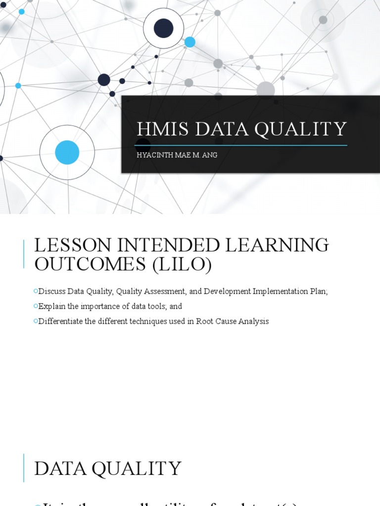 Lesson 8 Hmis Data Quality | PDF | Data Quality | Audit