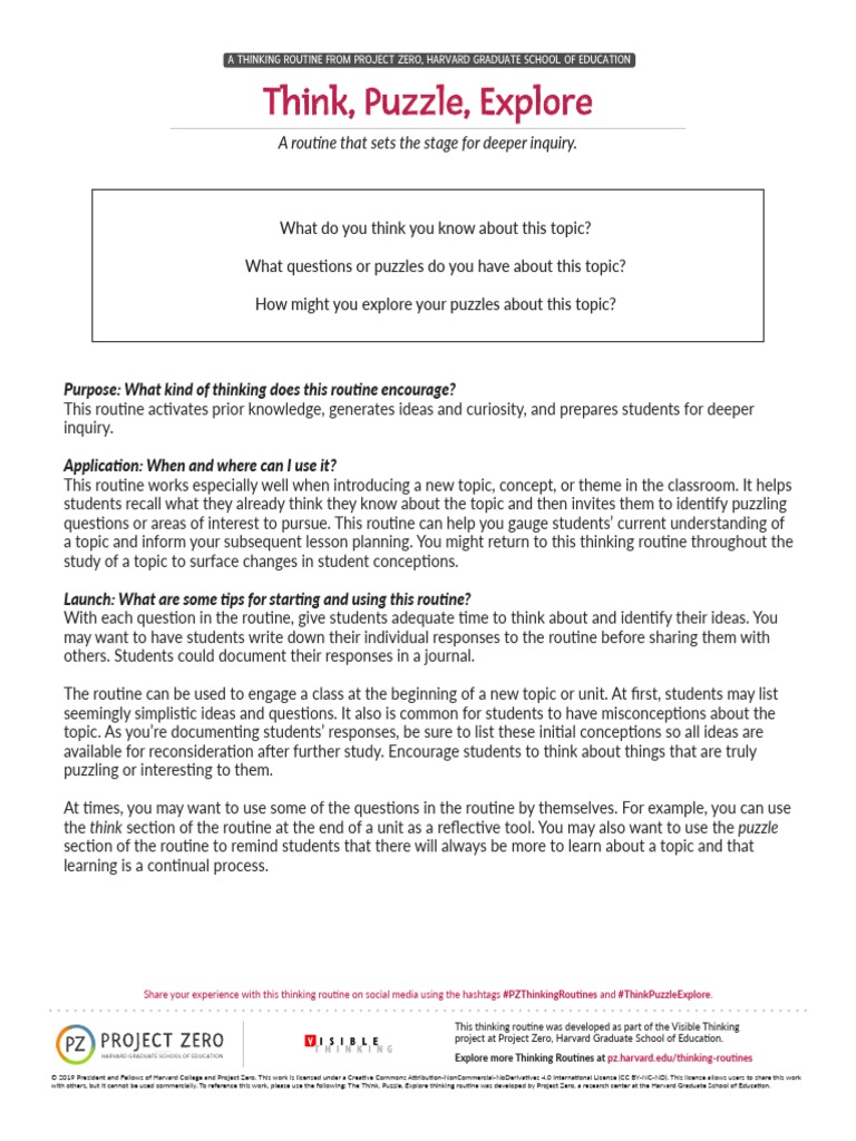 Think Puzzle Explore - 3 | PDF | Understanding | Cognitive Science