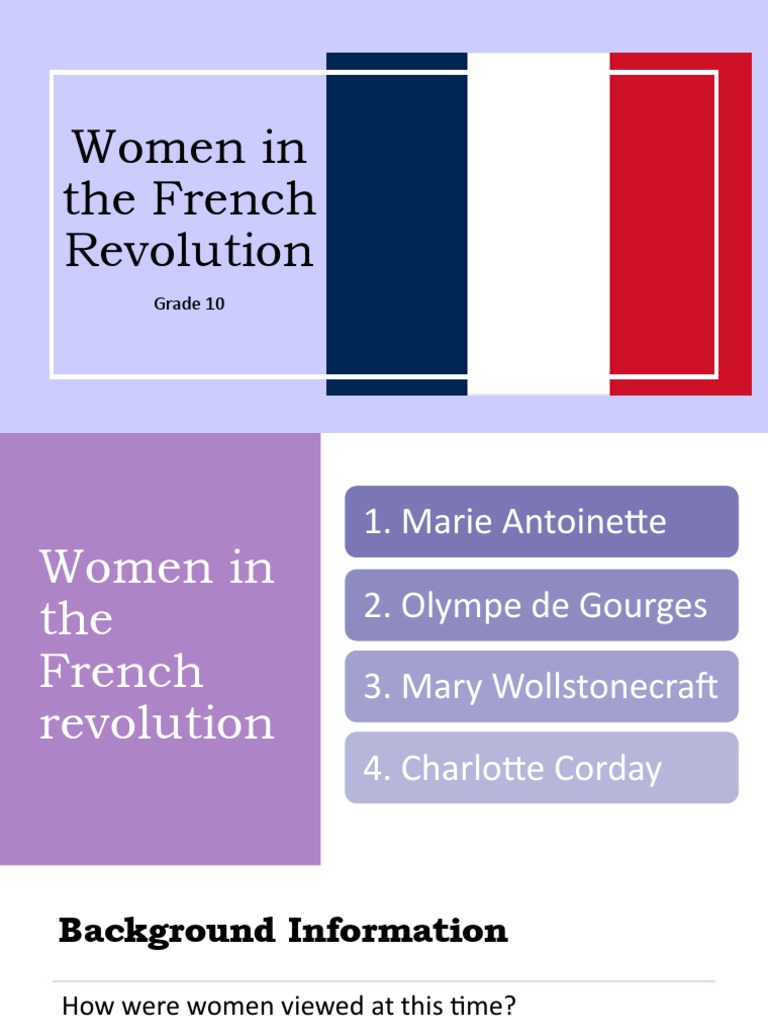 Women in The French Revolution | PDF | Mary Wollstonecraft