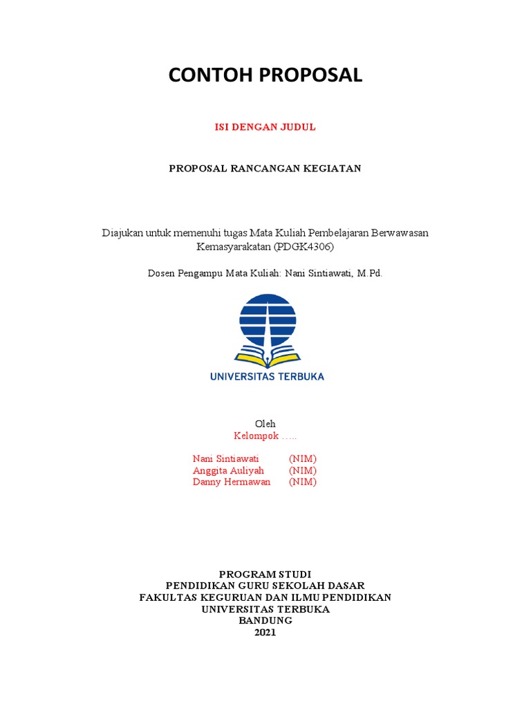 Contoh Proposal | PDF