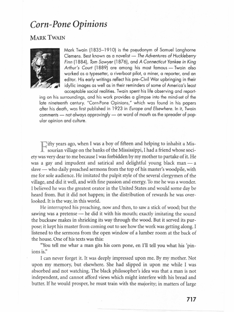 Corn Pone Opinions | PDF | Conformity