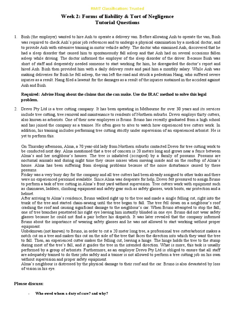 Week 2 Tutorial Questions | PDF | Trees