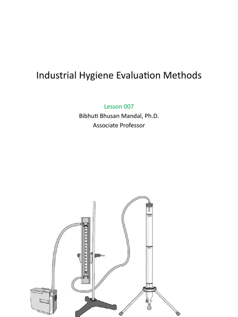 Ind Hygiene 004 Dust Monitoring Instrumentation Practices | PDF