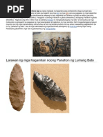 Panahon NG Luma at Bagong Bato | PDF