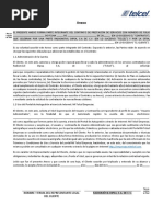 Carta Poder Telmex | PDF | Derecho