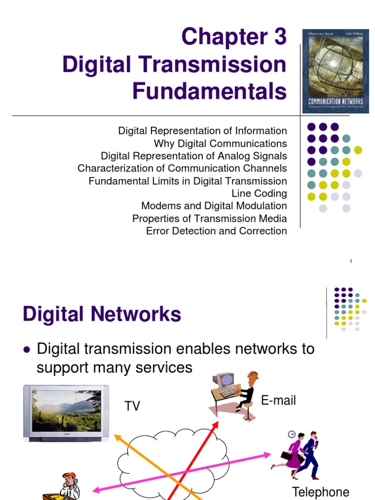 Chapter 3 Digital Transmission Fundamentals | PDF | Sampling (Signal Processing) | Signal To ...