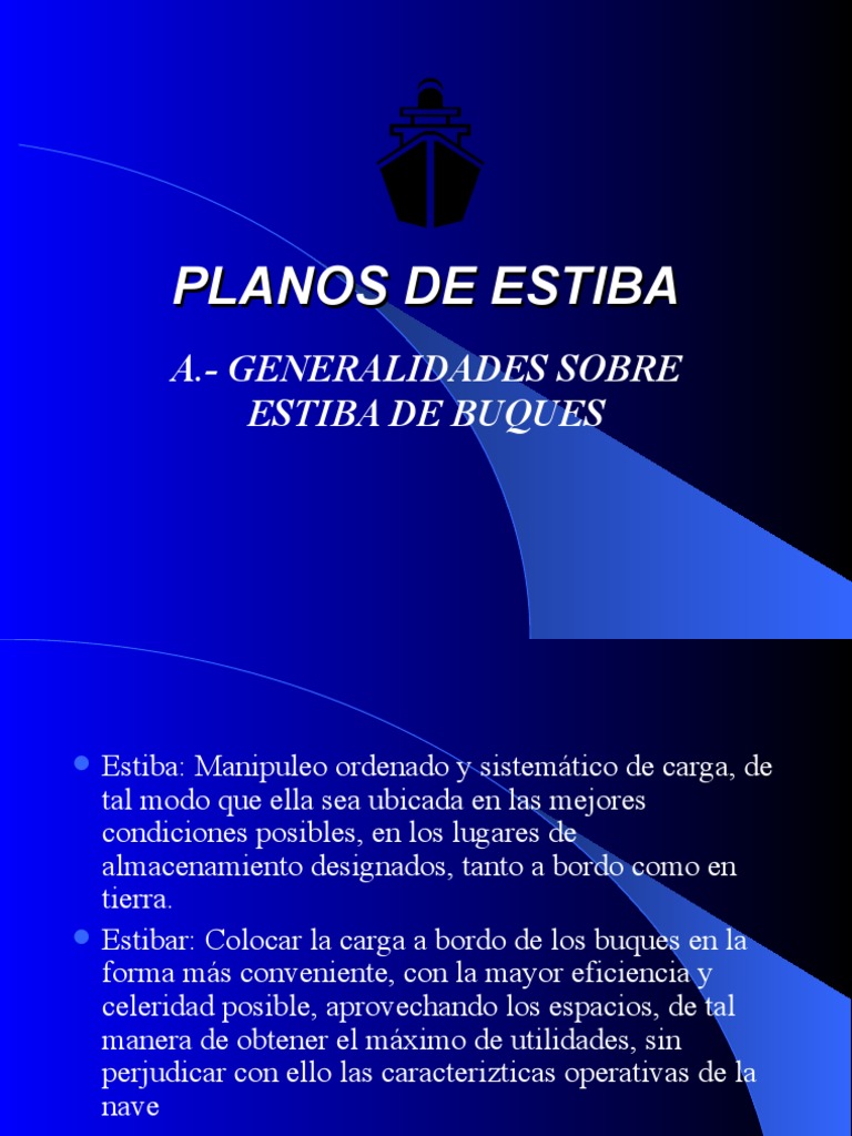 Guía de Estiba de Buques | PDF | Historia