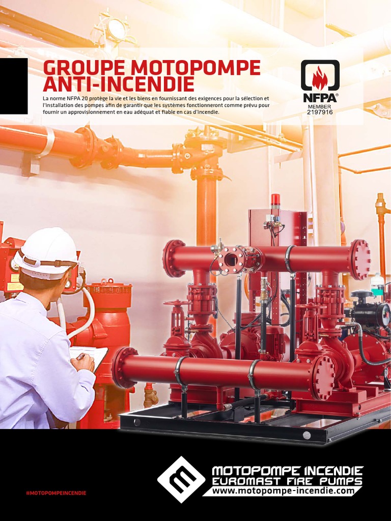 Groupe Motopompe Anti-Incendie | PDF