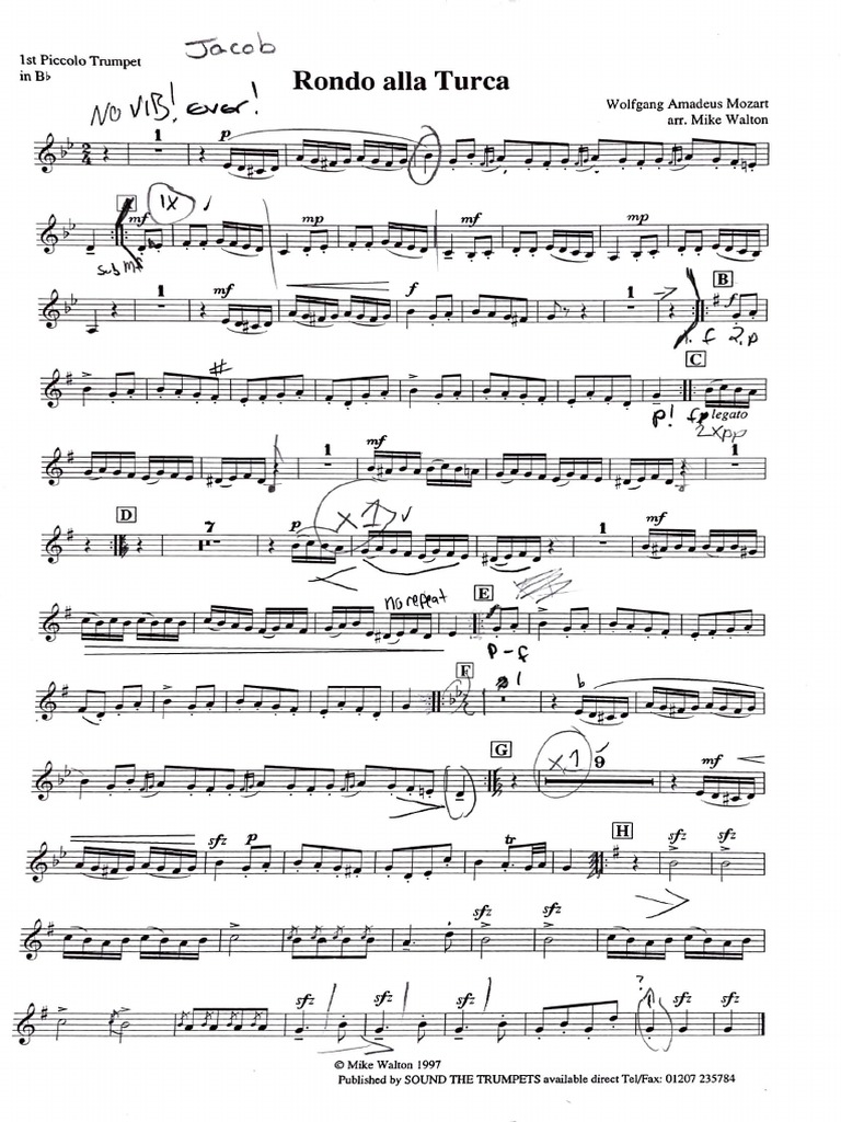 Rondo alla turca | PDF