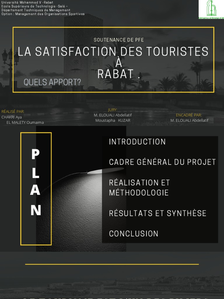 Soutenance Pfe | PDF | Tourisme