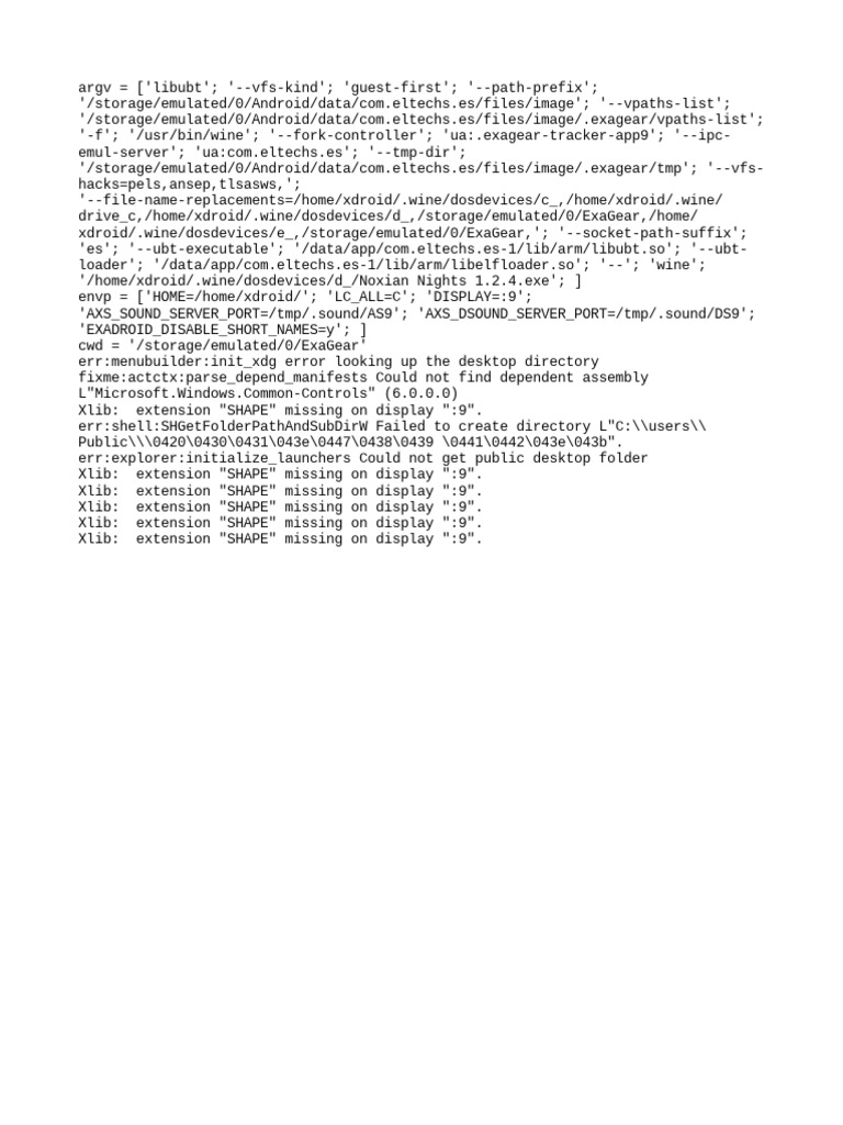 x86 Stderr | PDF | Computers