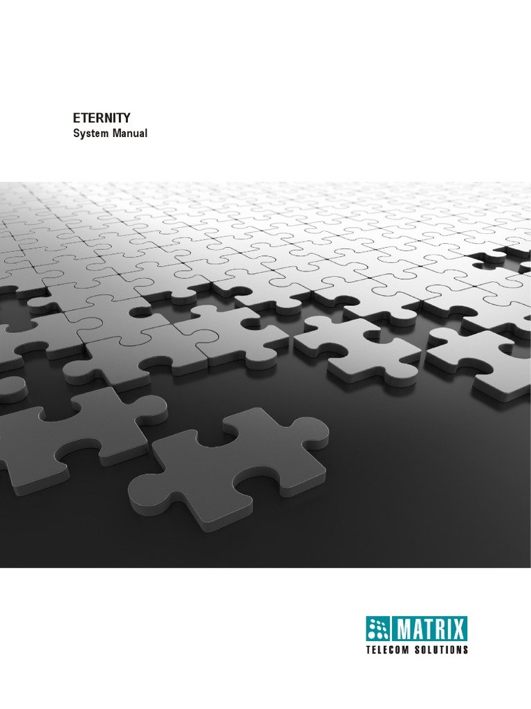 ETERNITY V10 System Manual | PDF | Telephone | Telephony