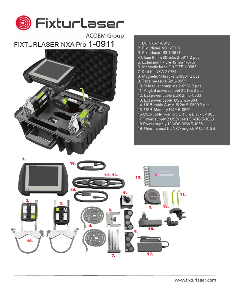 Fixturlaser NXA Pro-Composition | PDF