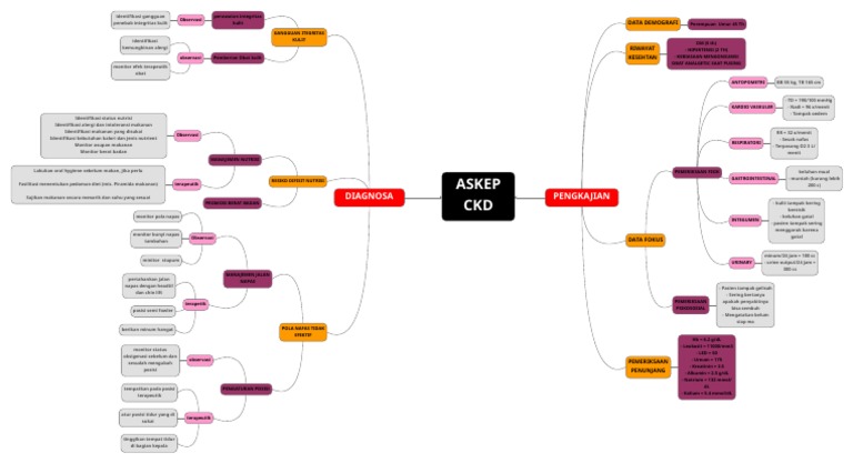 Mindmap Askep CKD Setyo Prabowo G2a220009 | PDF