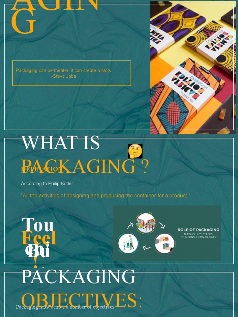 Packaging PPT Marketing | PDF | Recycling | Plastic