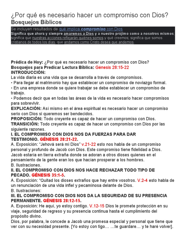 Compromiso Cristiano Diario | PDF