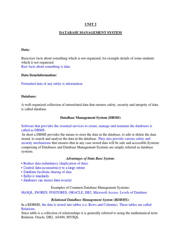 Class 12 Python Class Notes Pdf Relational Database Databases 9539