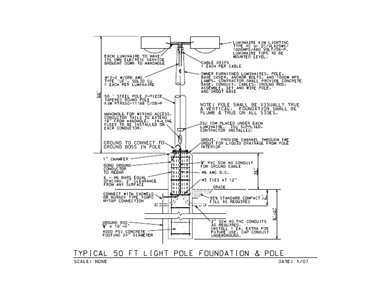 50 FT Pole Lights | PDF