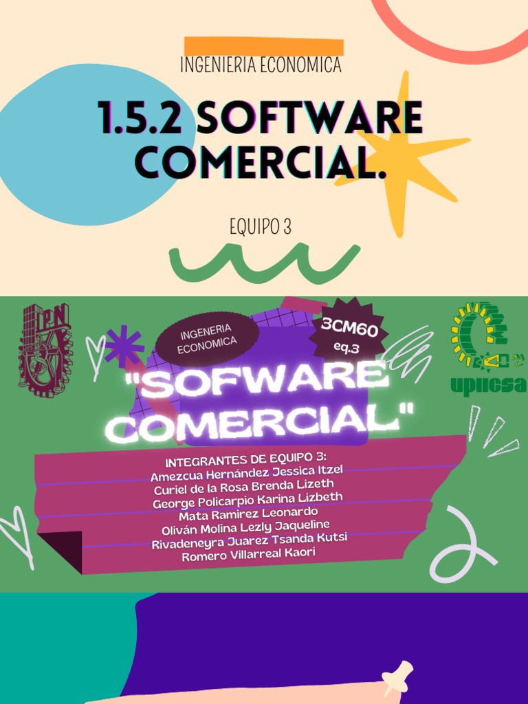 1.5.2 Software Comercial | PDF | Microprocesador | Software propietario