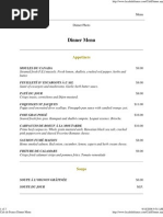 Balcony Bar Menu | PDF | Food And Drink | Cooking