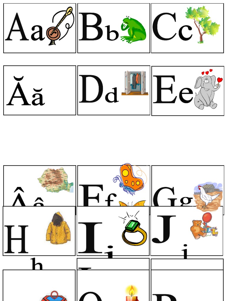 Alfabetul Ilustrat | PDF