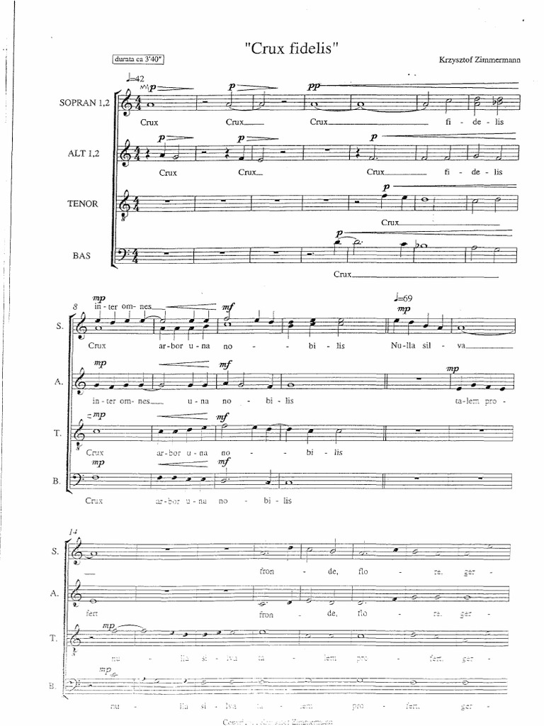 Crux Fidelis-Krzysztof Zimmermann | PDF