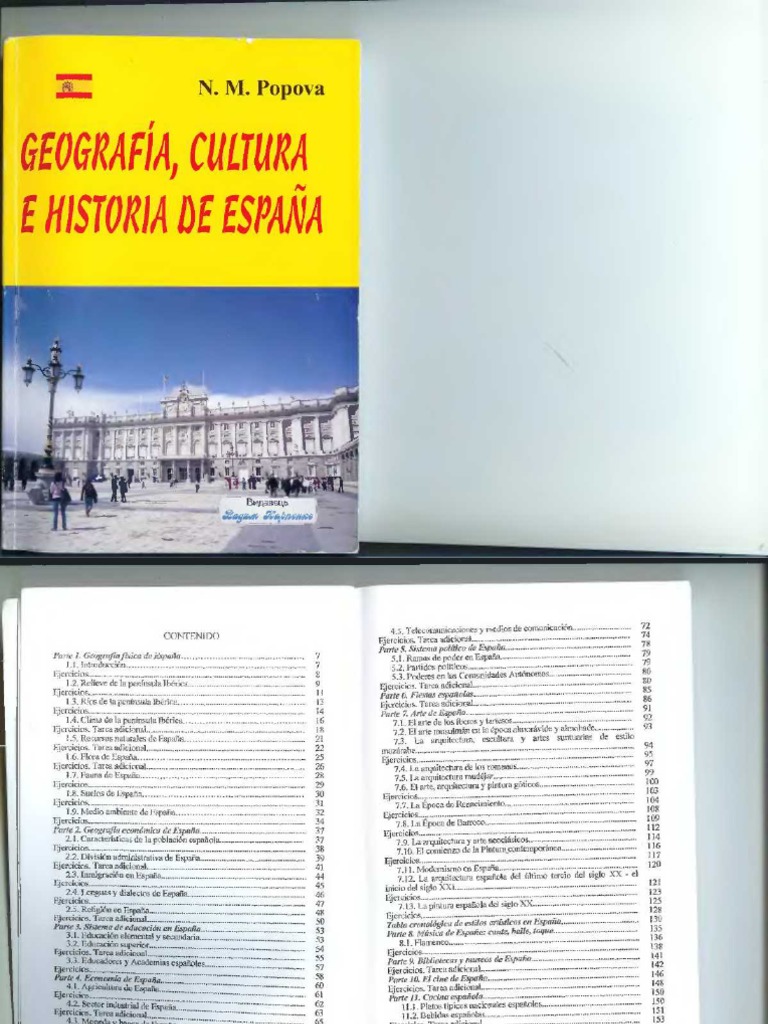 Geografia, Cultura e Historia de España (PDFDrive) | PDF