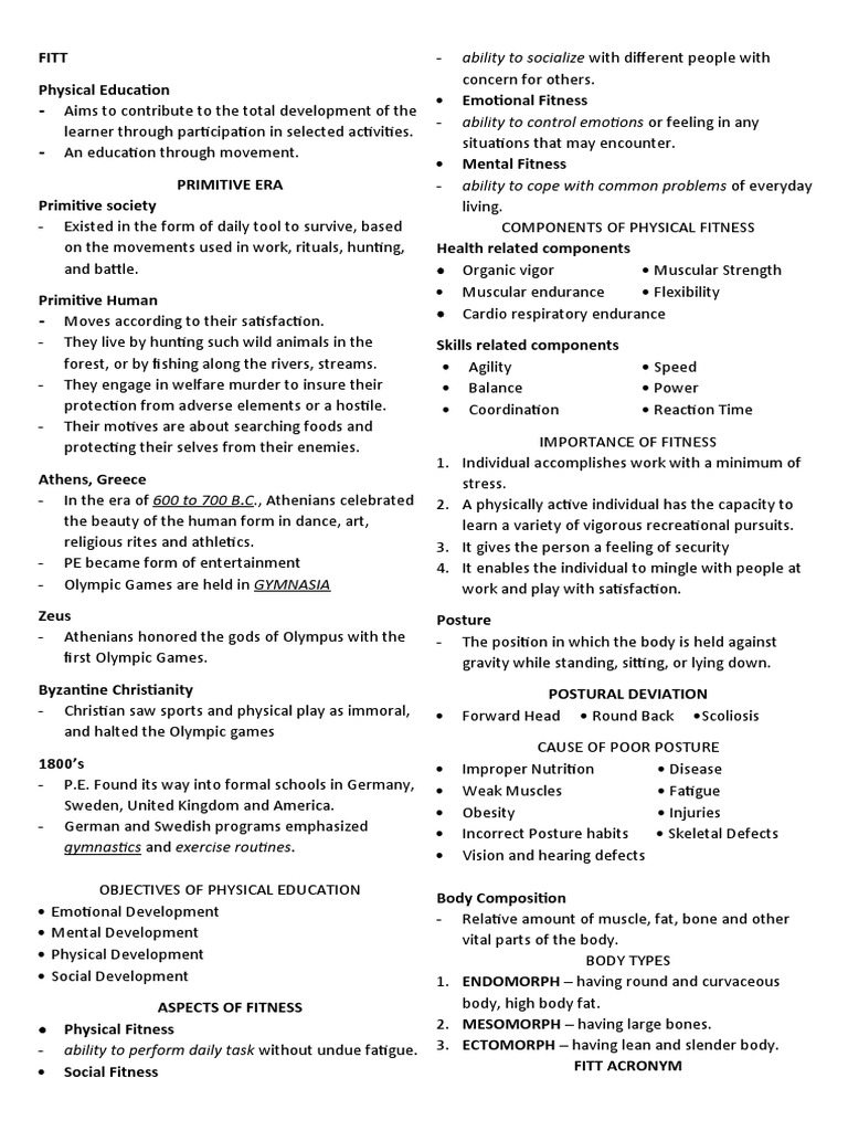 Fitt Reviewer | PDF | Wellness