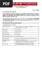 In-Principle Sanction Offer Letter | PDF