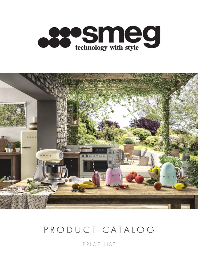 Smeg Product Catalogue & Price List | PDF