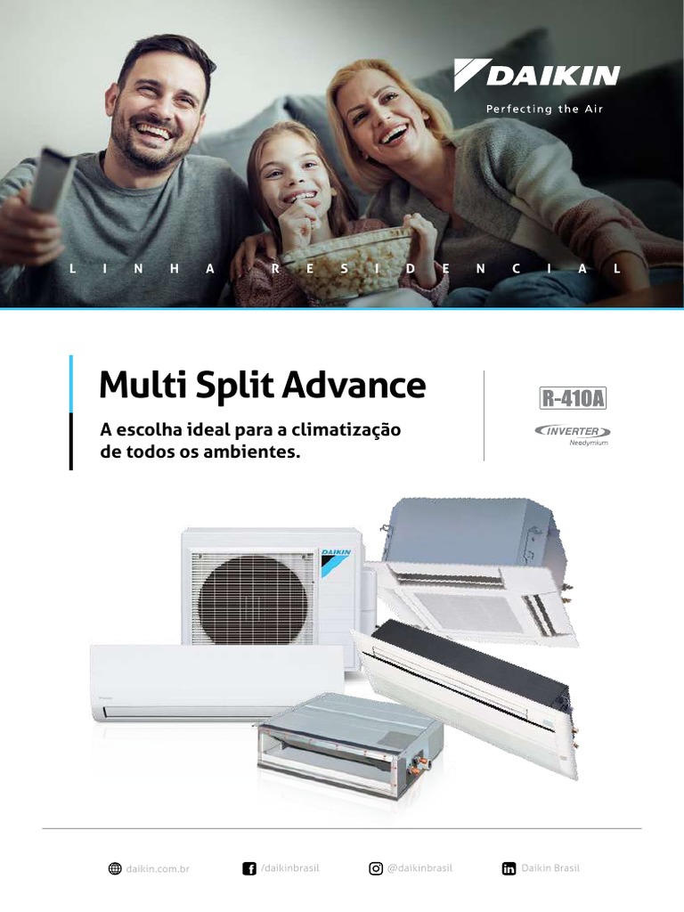 Catálago MultiSplit Daikin - II | PDF | Tecnologia e Engenharia