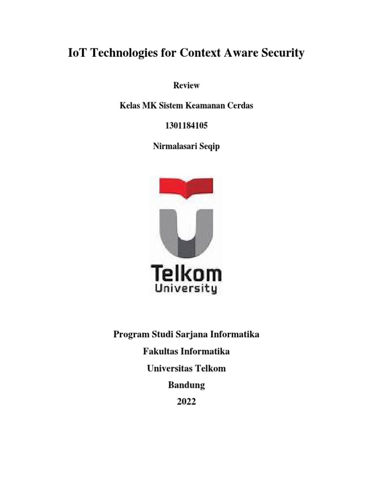 Week5 - Rangkuman Context Aware Security | PDF