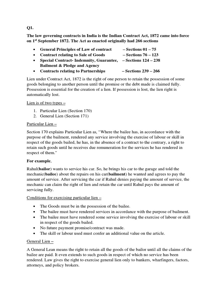 Business Law Answer Sheet | PDF