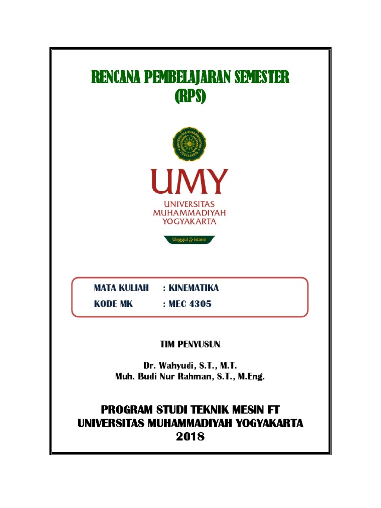 RPS Kinematika | PDF