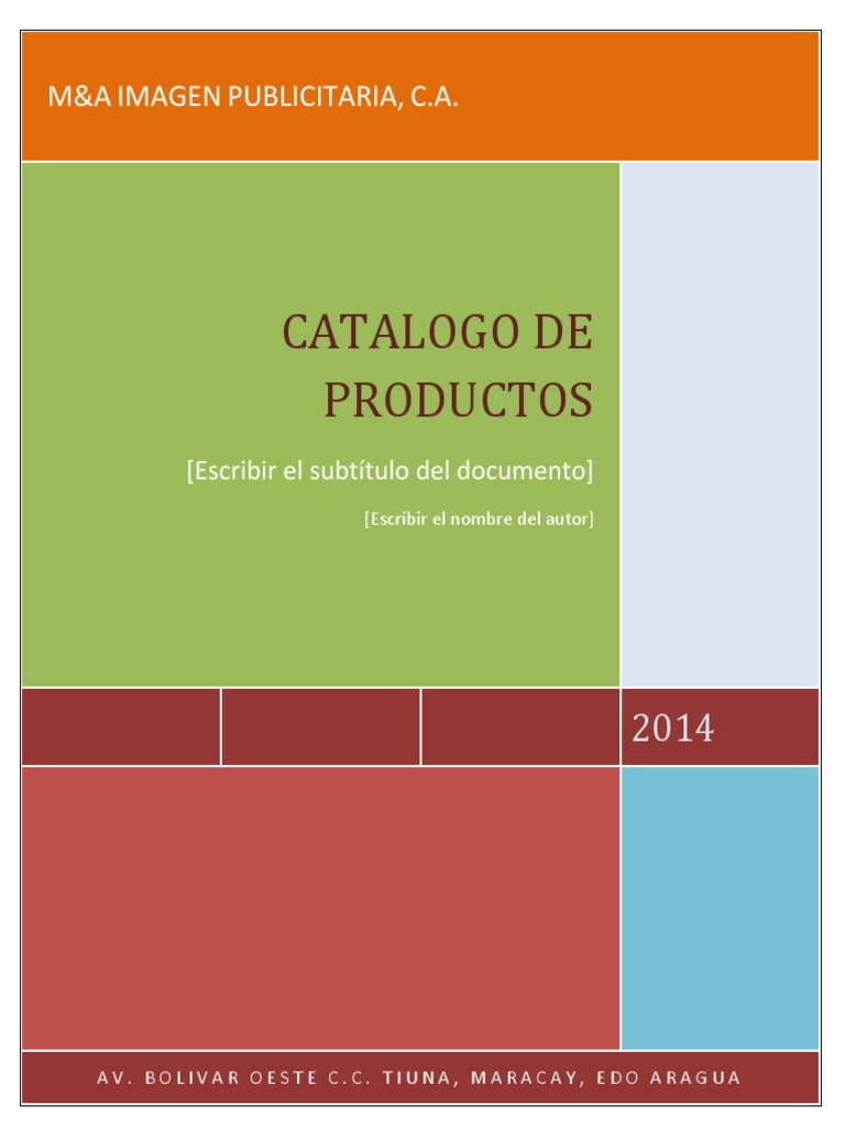 Catalogo M&a | PDF | Ropa | Softlines (venta minorista)