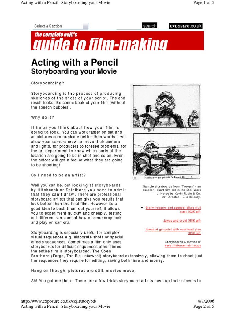 Story Boarding | PDF