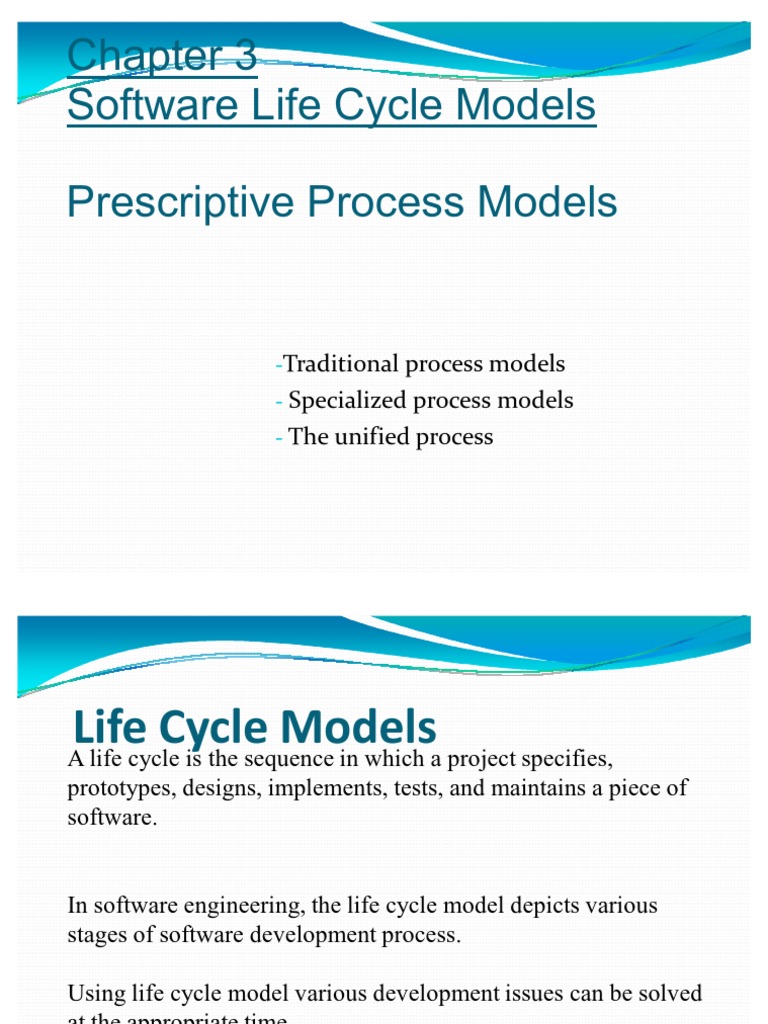 Pressman CH 3 Prescriptive Process Models | Download Free PDF ...