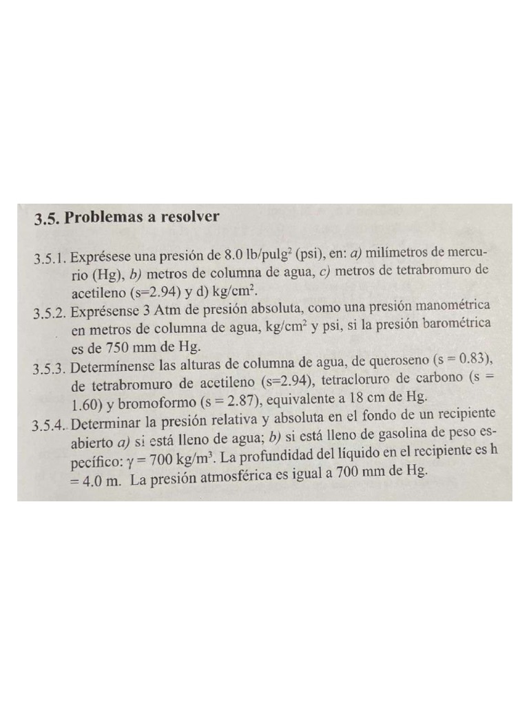 PROBLEMARIO | PDF