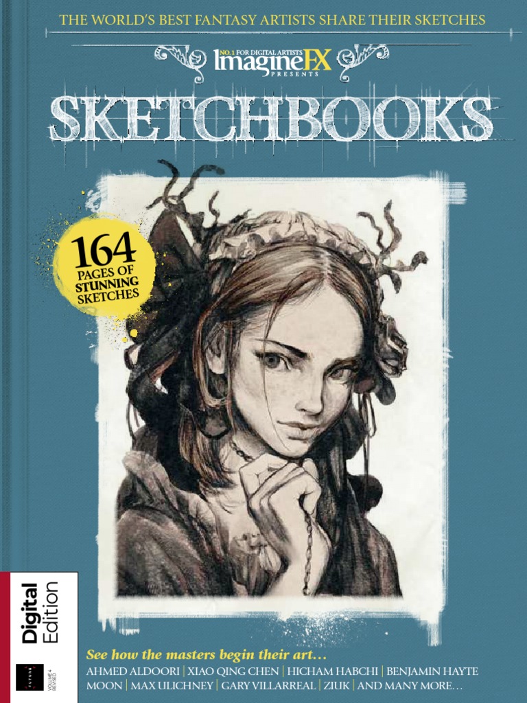 ImagineFX - Sketchbook - Vol 4, Third Revised Edition | PDF | Drawing ...