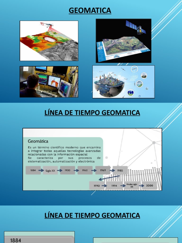 GEOMATICA | PDF | Geomática | Sensores remotos