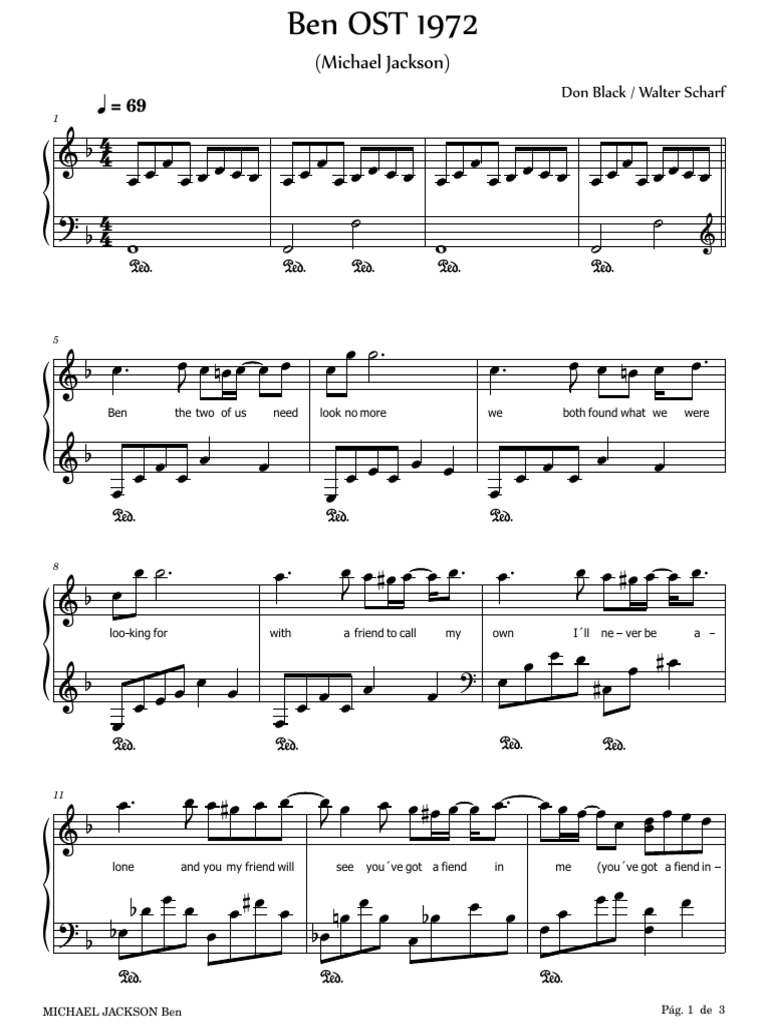 Michael Jackson Ben | PDF