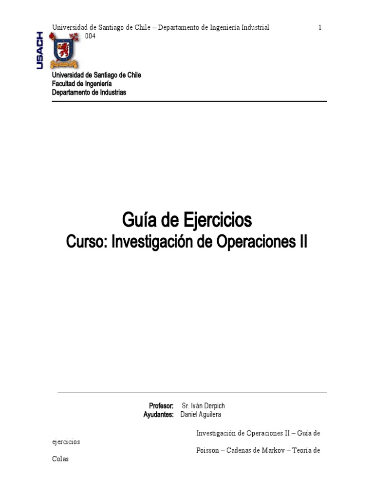 Guia (Completa) Io2 | PDF | Distribución de veneno | Enseñanza de matemática