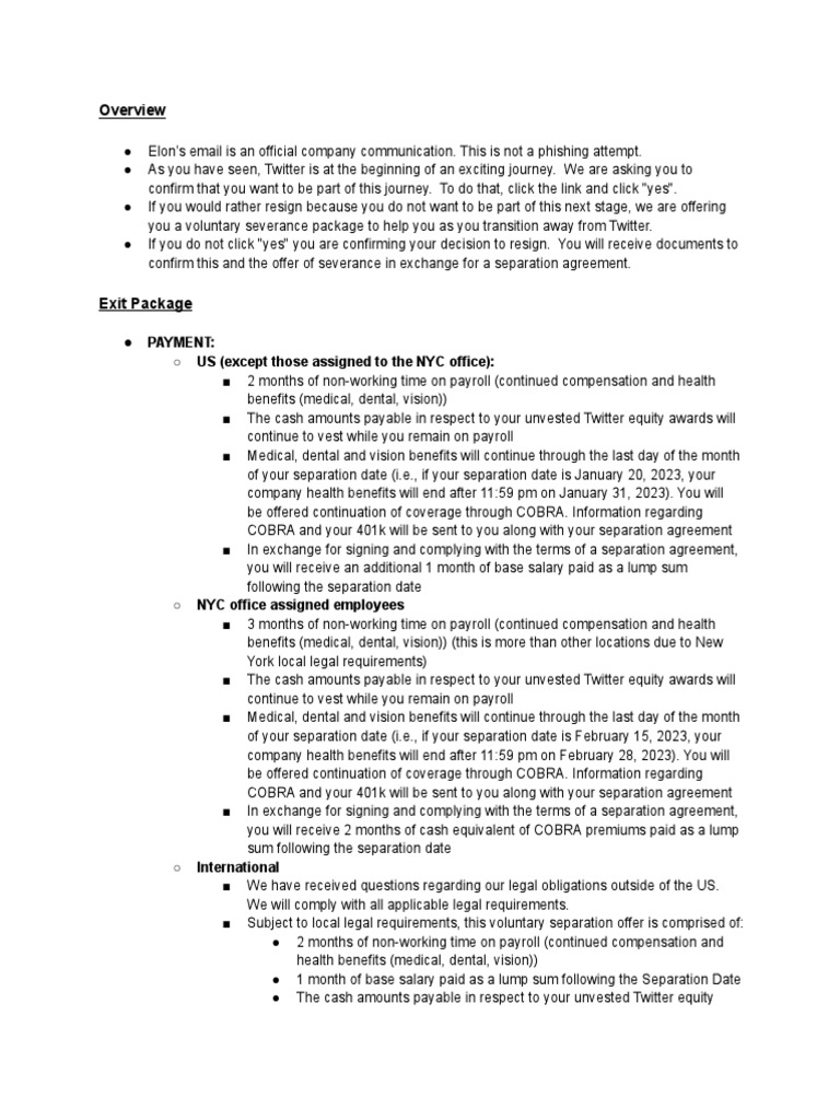 Twitter "Fork in The Road" FAQs Via | PDF