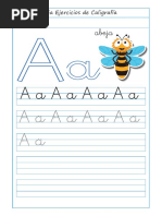 Ejercicios para La Letra Manuscrita | PDF